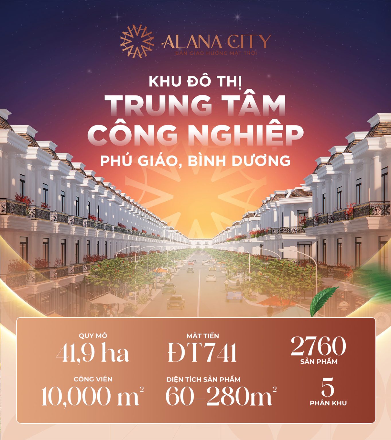 Dự án Alana City Bình Dương | Bảng Giá & Chính Sách CĐT